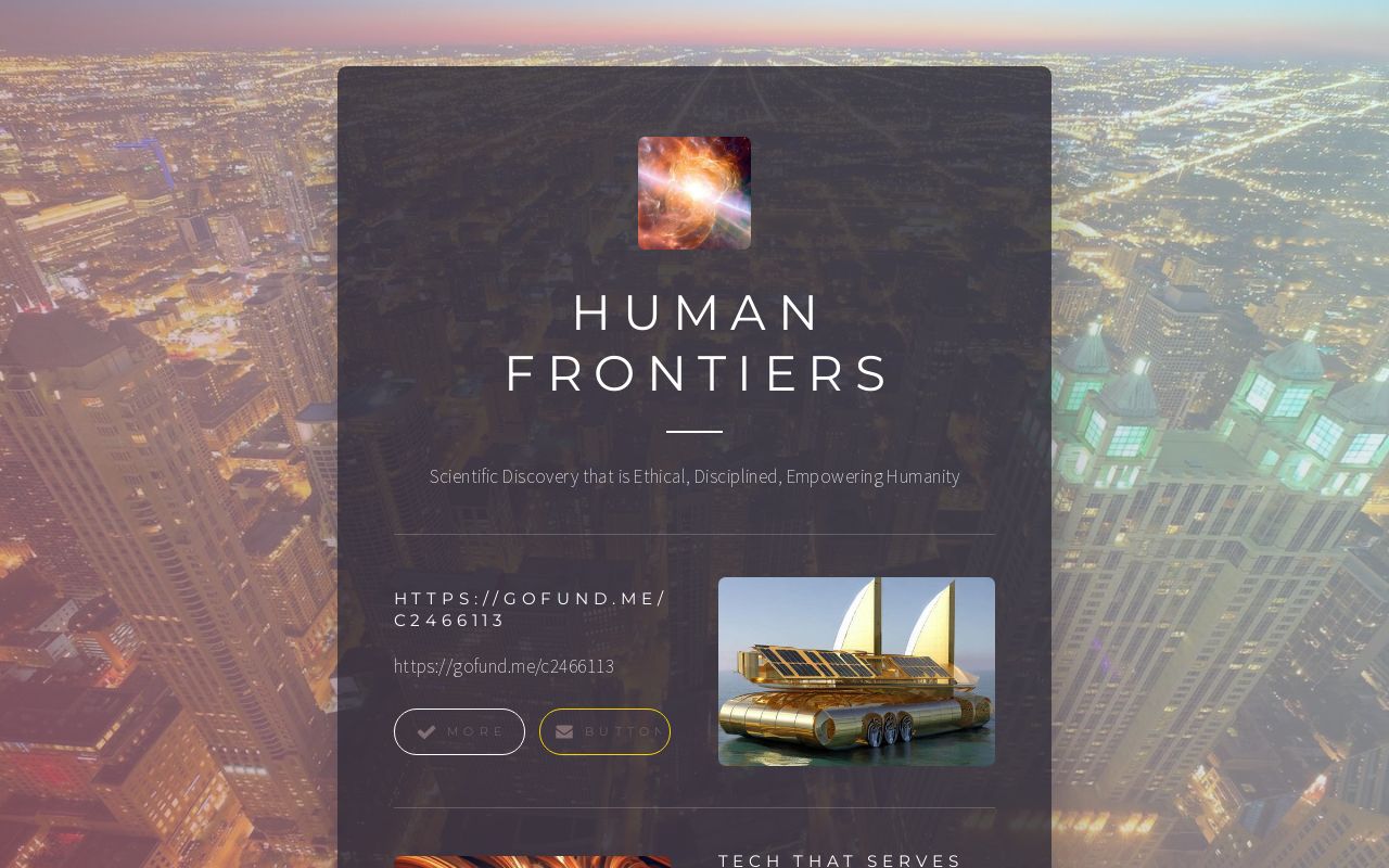 HUMAN FRONTIERS